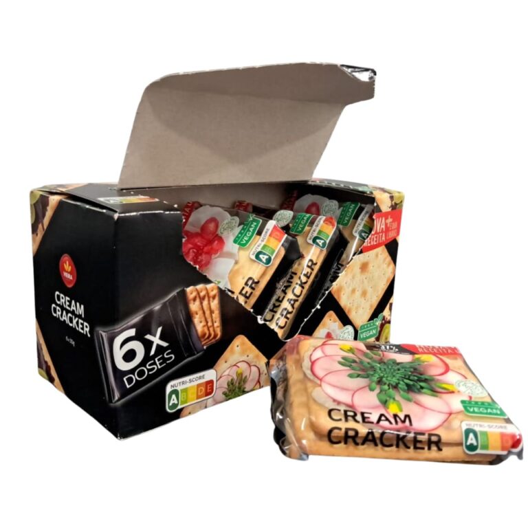 Bolachas Vieira Cream Cracker Vegan - Gi Supermercado Prova!